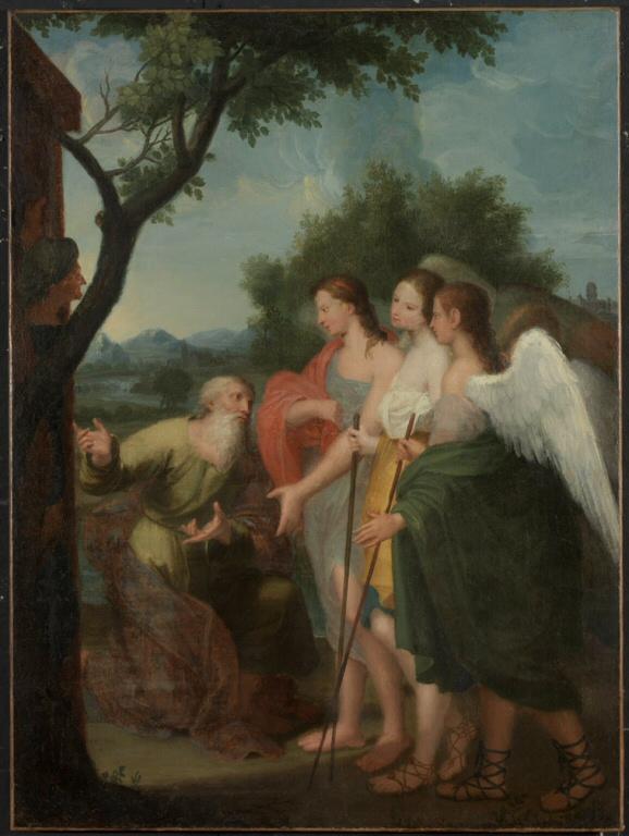 Angels Announcing the Birth of Isaac to Abraham | RISD Museum