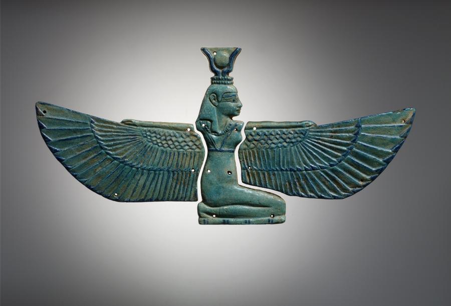 Winged Isis Pectoral | RISD Museum