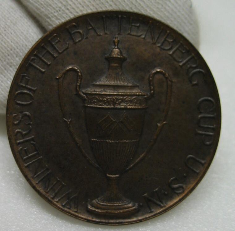 Medal awarded to Winners of the Battenberg Cup | RISD Museum