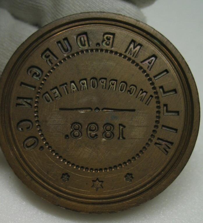 Corporate seal for the William B. Durgin Company | RISD Museum