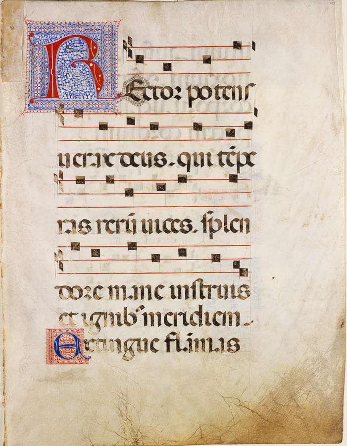 Leaf from a Choir Book | RISD Museum