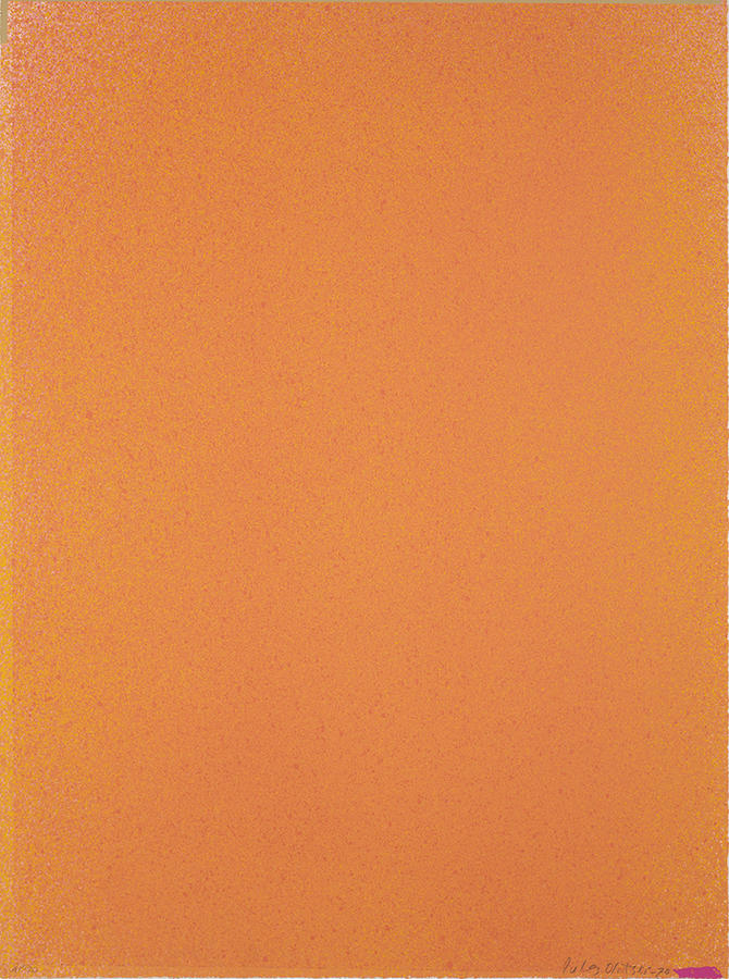 Magenta/orange with tan | RISD Museum