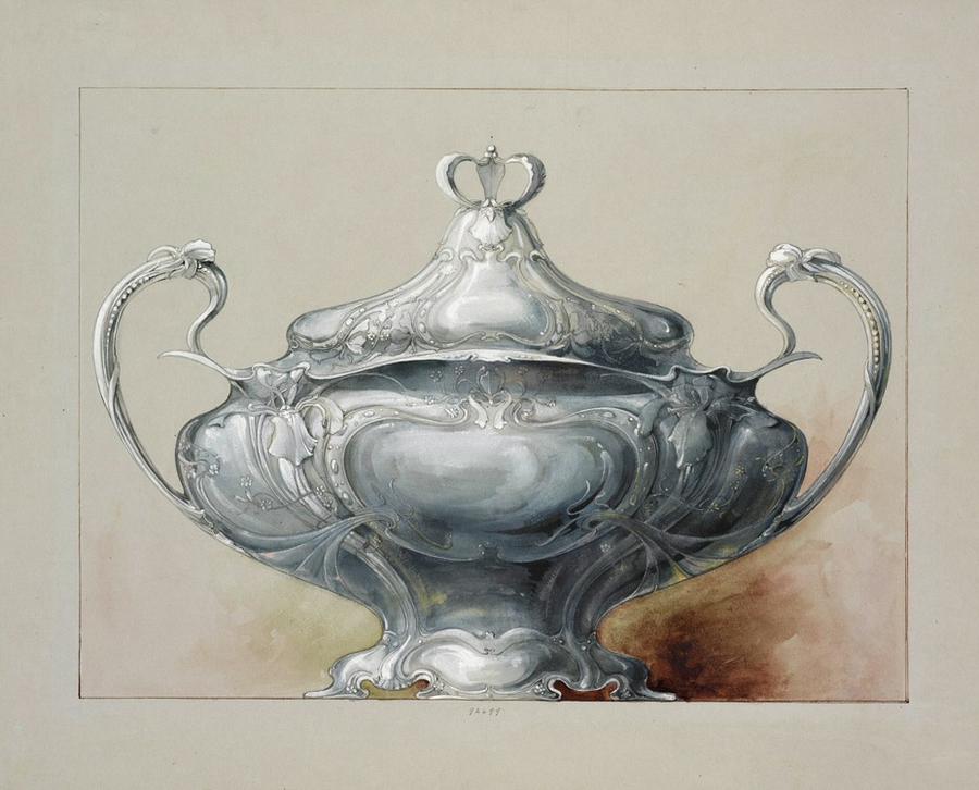 Design for a Martelé Soup Tureen | RISD Museum