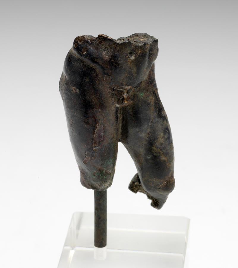 Fragment of Standing Male Figure (kouros) | RISD Museum
