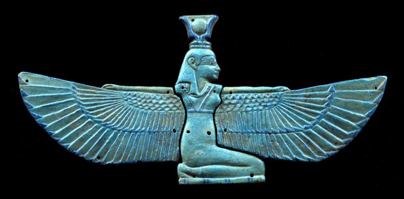 Winged Isis Pectoral | RISD Museum