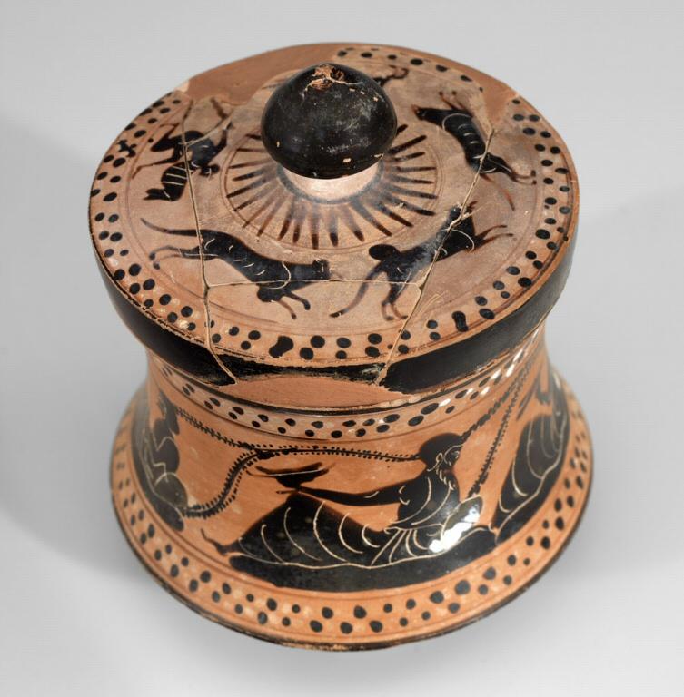 Lidded Cylindrical Box (Pyxis) | RISD Museum