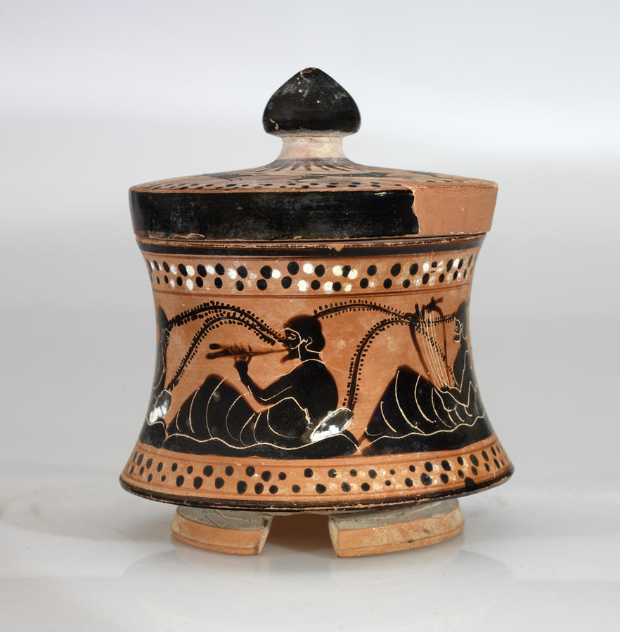Lidded Cylindrical Box (Pyxis) | RISD Museum