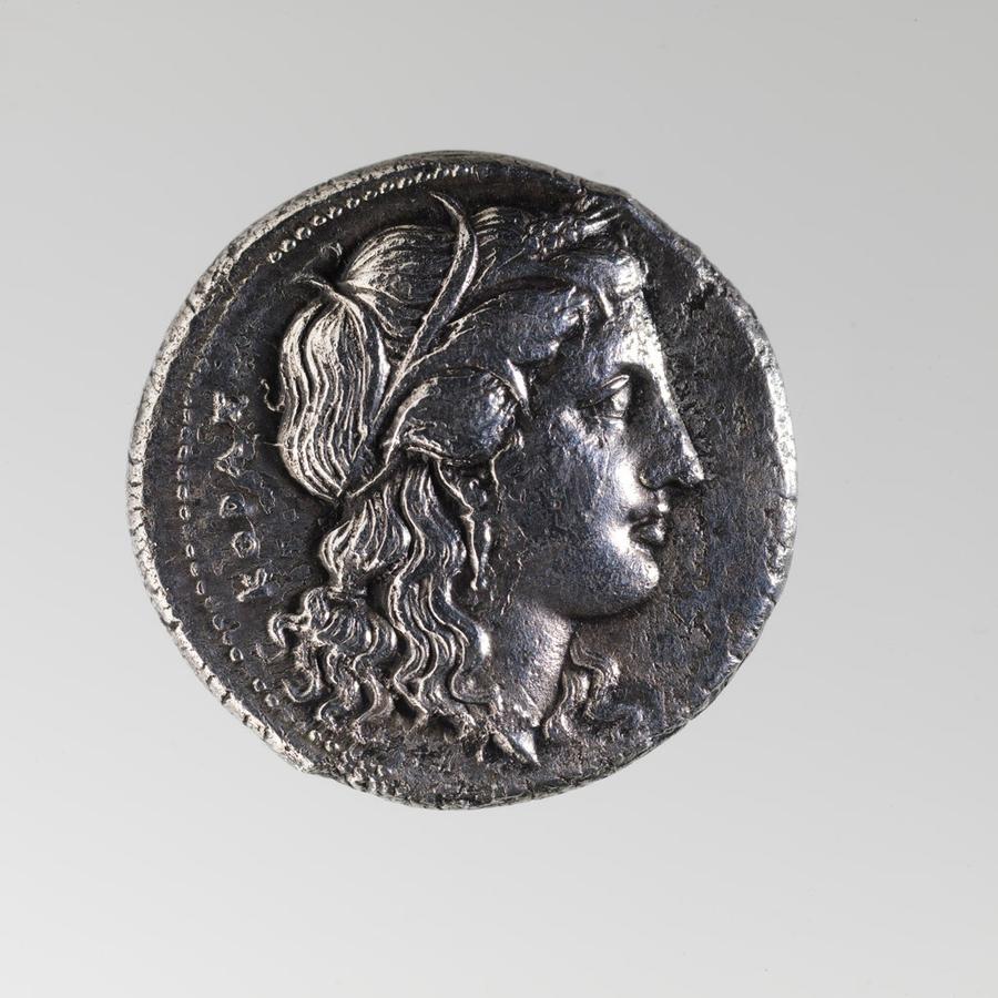 Four-drachma coin (tetradrachm) | RISD Museum
