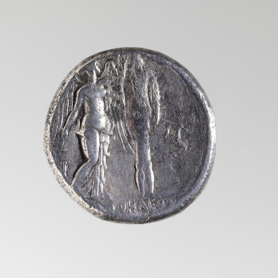 Four-drachma coin (tetradrachm) | RISD Museum