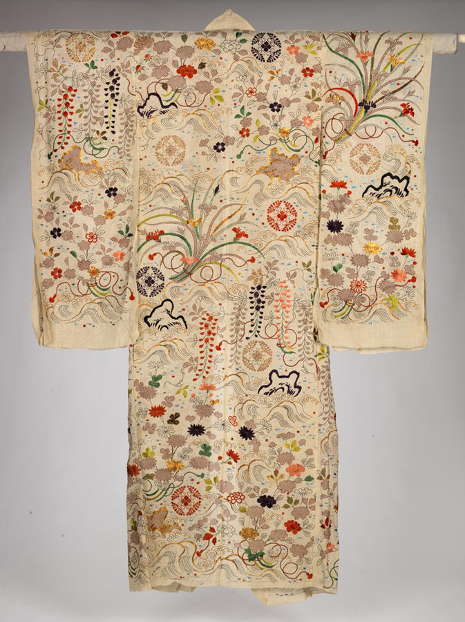 Katabira (unlined summer kosode) | RISD Museum
