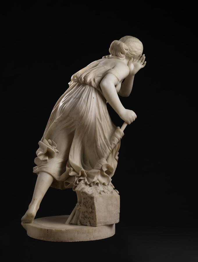 Nydia, the Blind Girl of Pompeii | RISD Museum