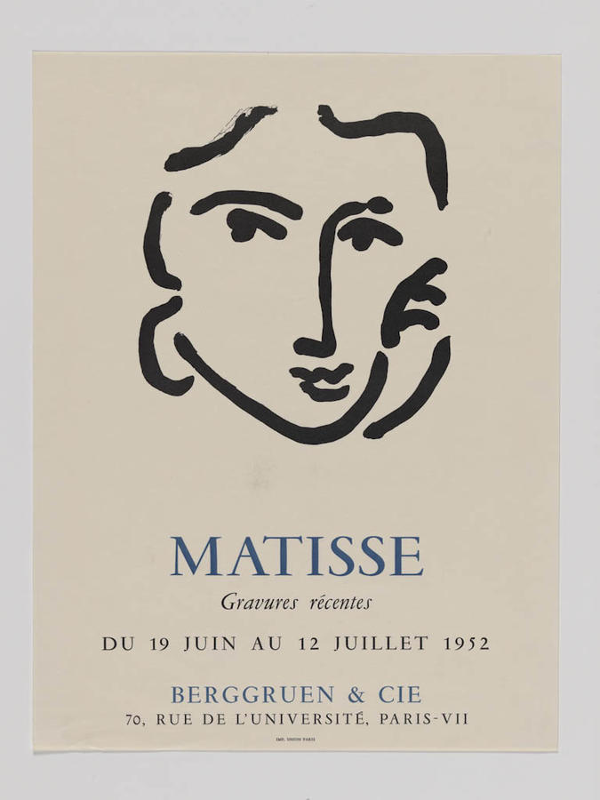 Poster for Matisse Exhibition | RISD Museum