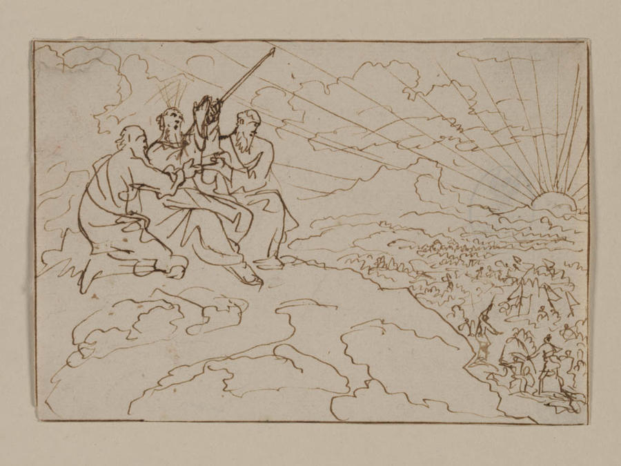 Moses, Aaron, and Hur on the Hill | RISD Museum