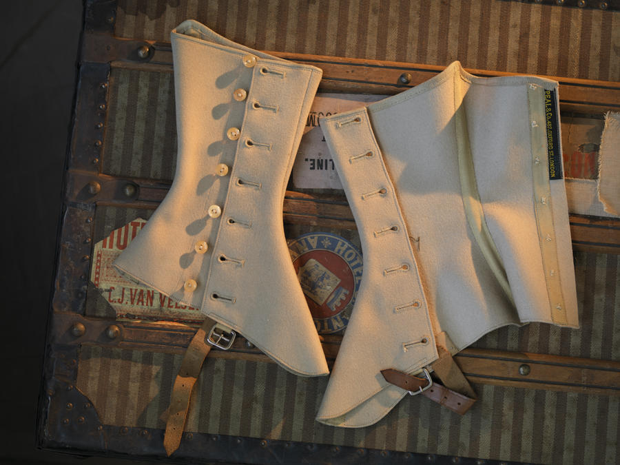 Spats worn by Murray Danforth family member | RISD Museum