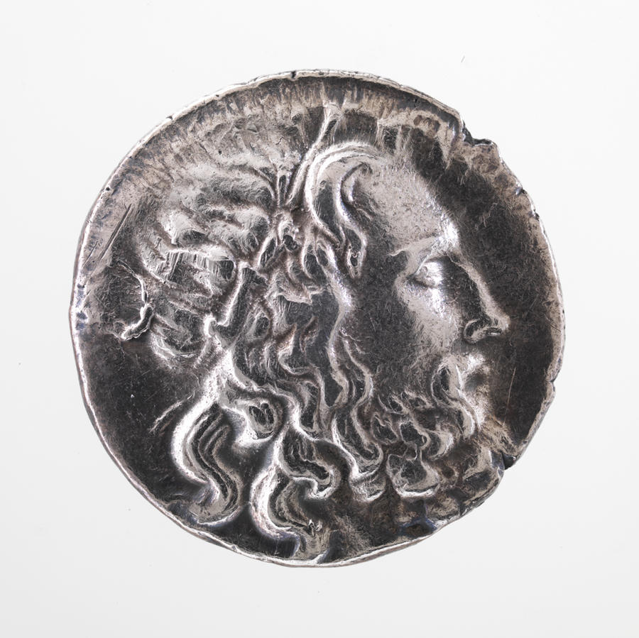 Four-drachma coin (tetradrachm) | RISD Museum
