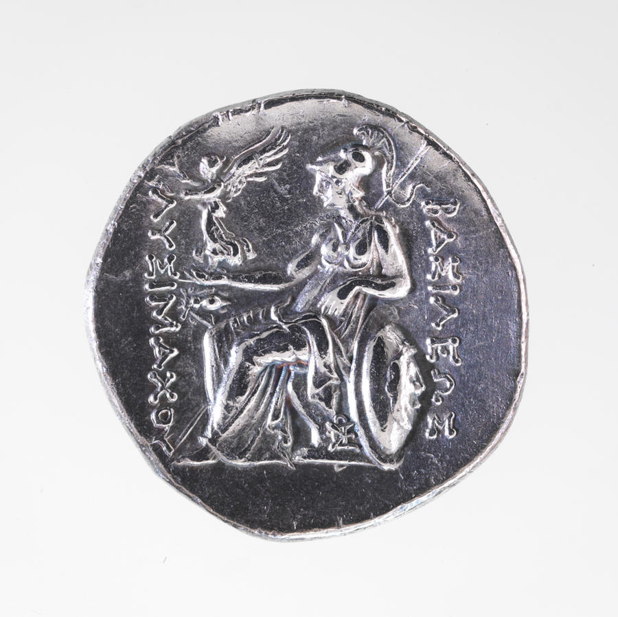 Four-drachma coin (tetradrachm) | RISD Museum