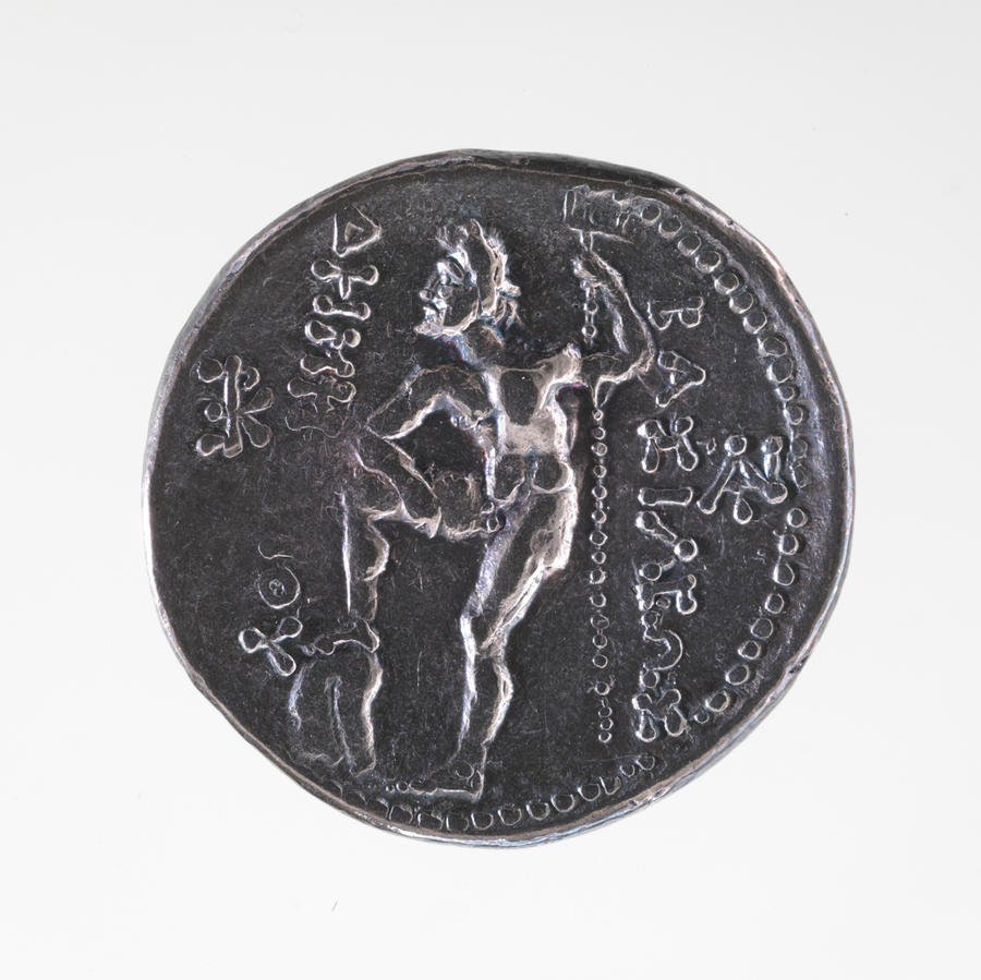 Four-drachma coin (tetradrachm) | RISD Museum