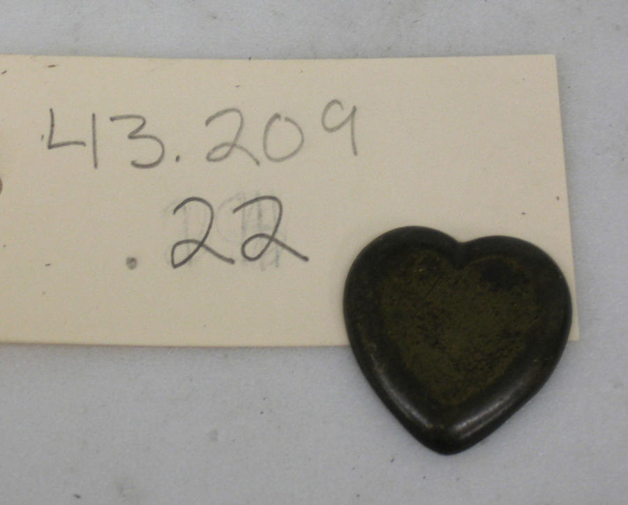 Heart-shape stamp | RISD Museum