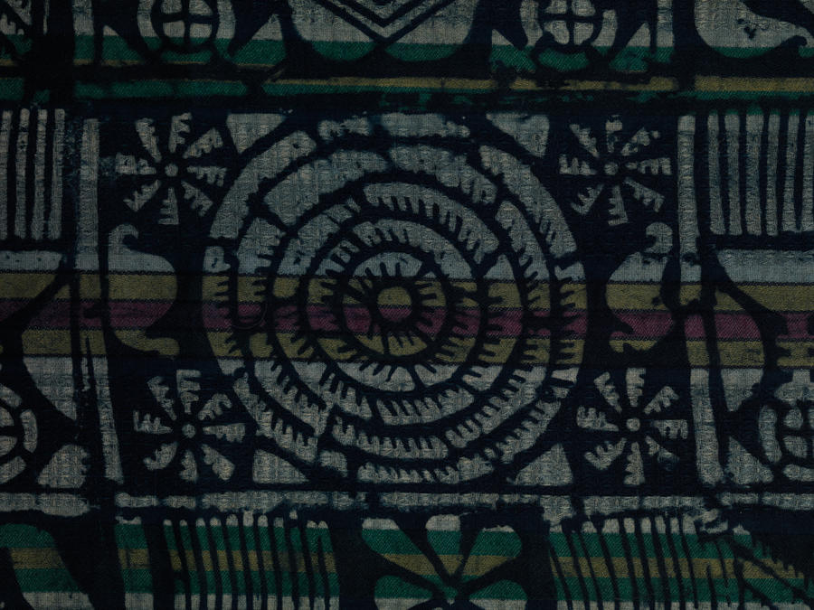 Adire Eleko Textile Length | RISD Museum