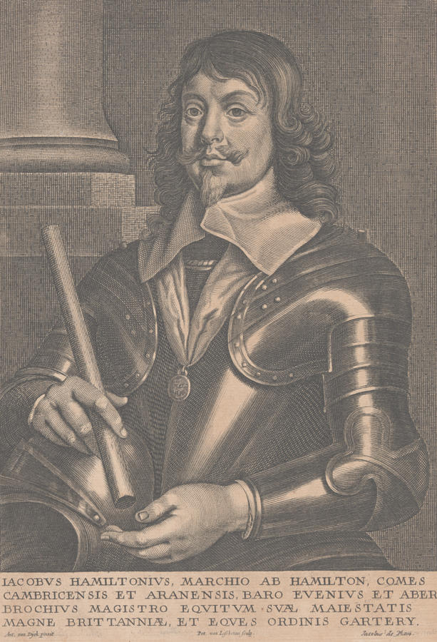 Portrait of James Hamilton, Third Marquess and First Duke of Hamilton ...