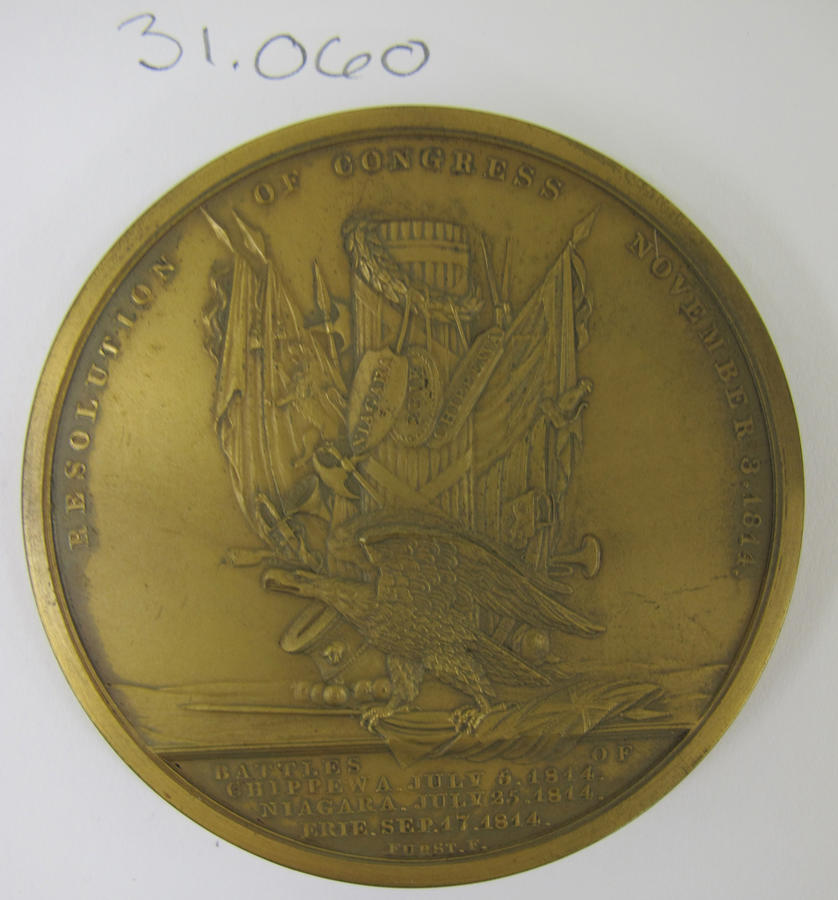 Major General Jacob Brown, War of 1812 Medal | RISD Museum