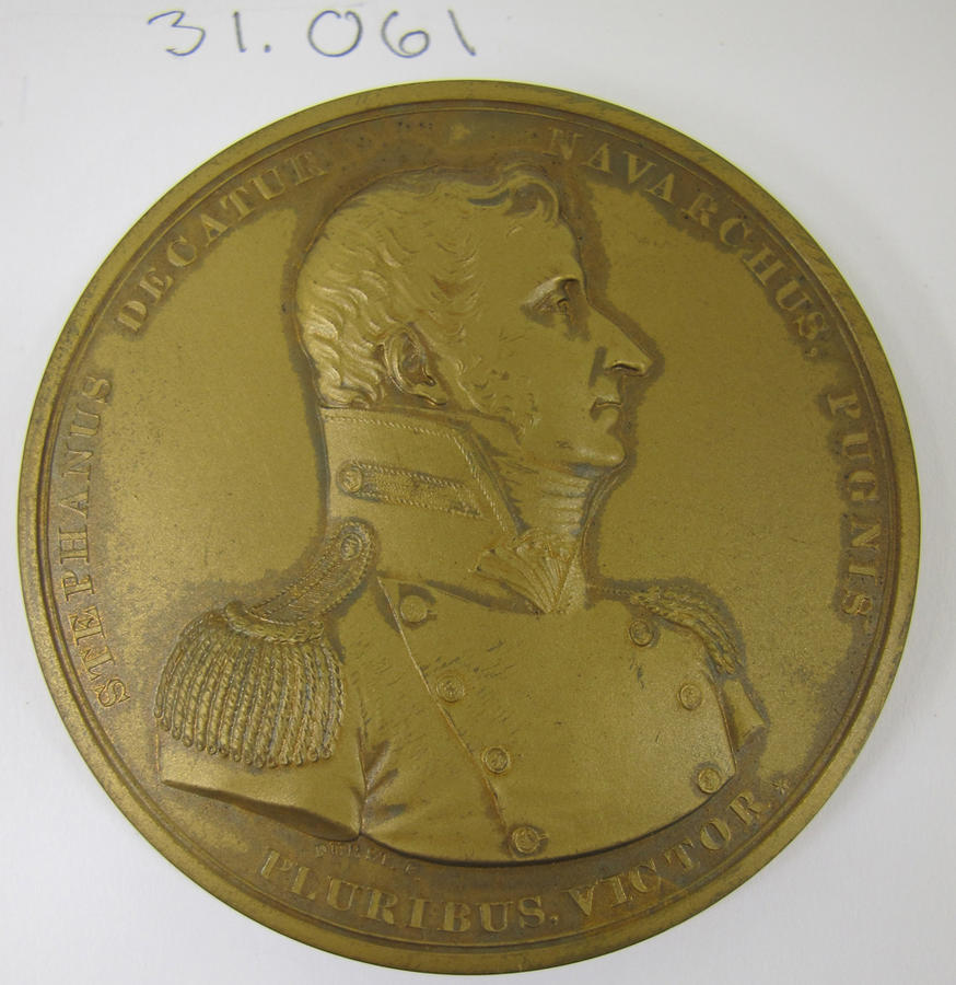 Captain Stephen Decatur, Jr. Naval Medal | RISD Museum