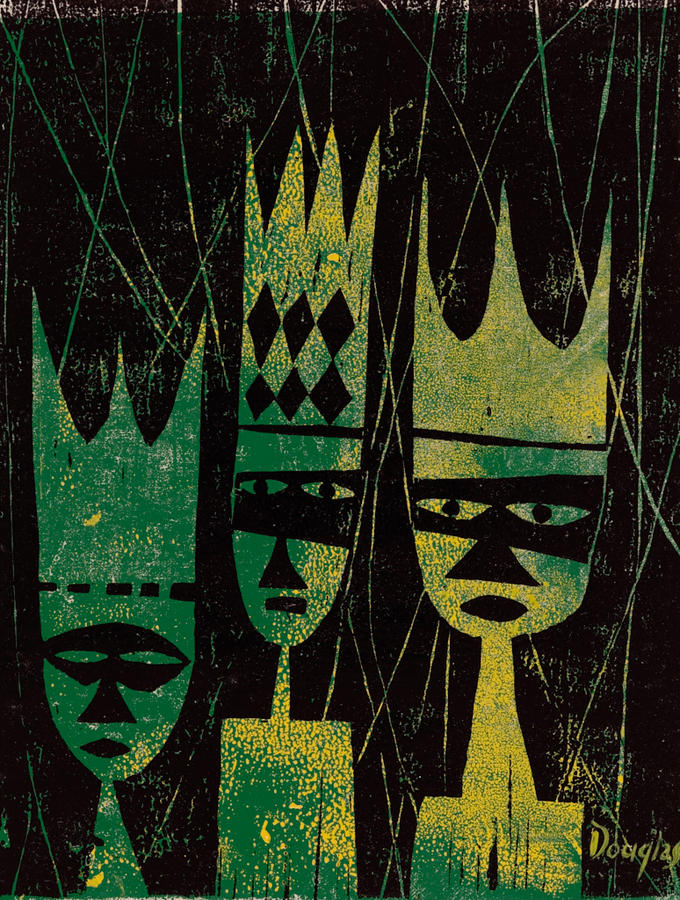 Three Masked Figures | RISD Museum