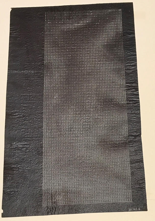 Katagami (pattern paper), stencil | RISD Museum