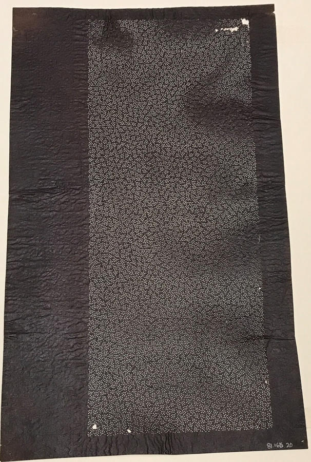 Katagami (pattern paper), stencil | RISD Museum
