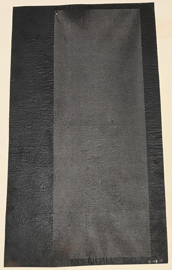 Katagami (pattern paper), stencil | RISD Museum