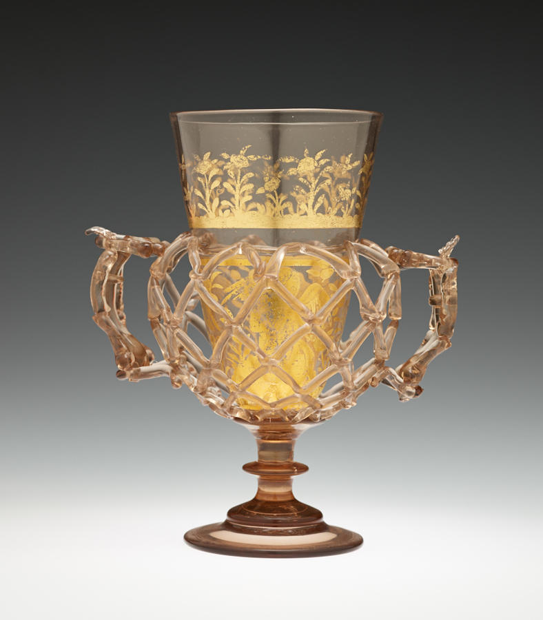 Replica of an Ancient Roman Diatreta or Cage Cup (Disch-Sangiorgi ...