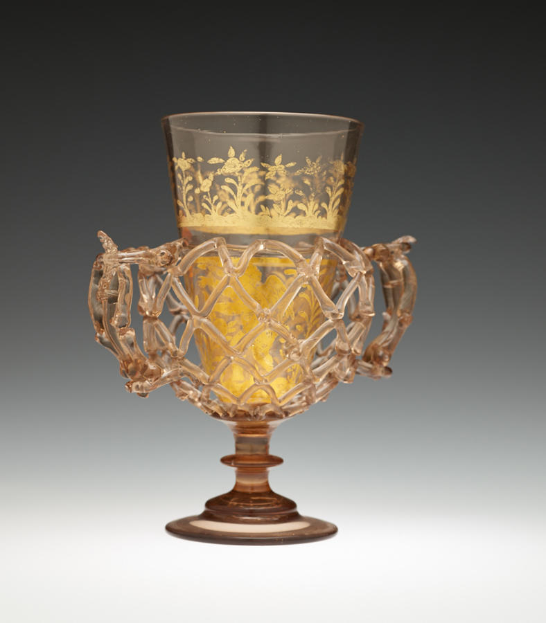 Replica of an Ancient Roman Diatreta or Cage Cup (Disch-Sangiorgi ...