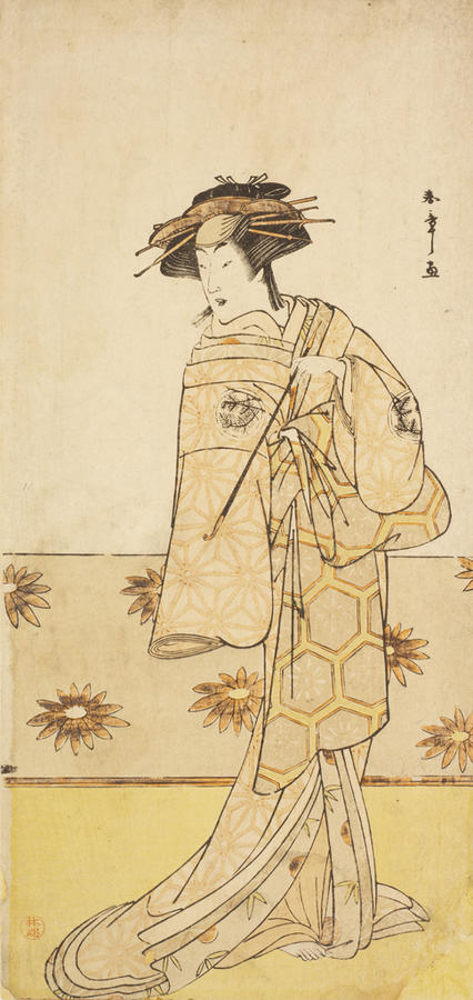 The actor Nakamura Riko (Nakamura Riko) | RISD Museum