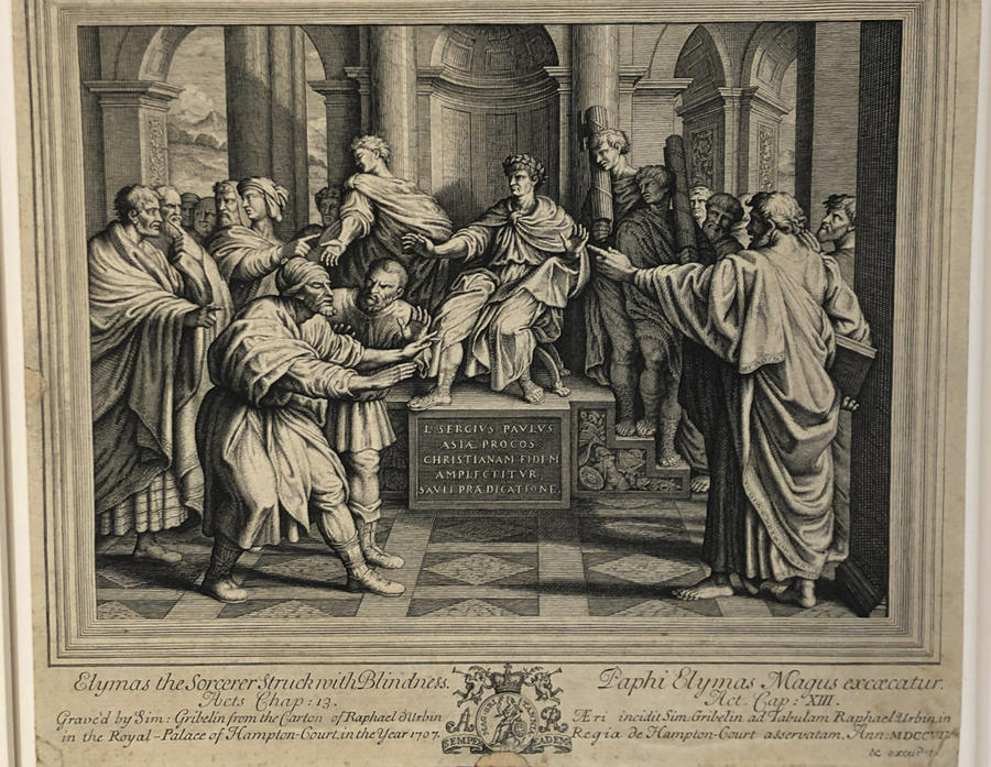 Elymas the Sorcerer Struck with Blindness | RISD Museum