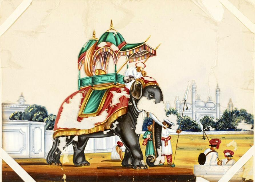 An Elephant and Rider | RISD Museum